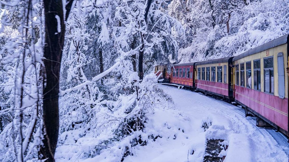 kalka shimla railway, kalka shimla railway in winter | Kalka–Shimla Railway: क्या आपने देखी हैं ...