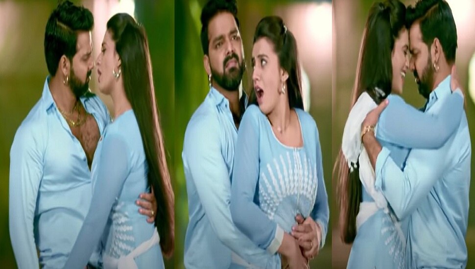 Pawan Singh Akshara Singh Super Romantic Bhojpuri Song Hamahu Jawan Bani Video Viral | अक्षरा ...