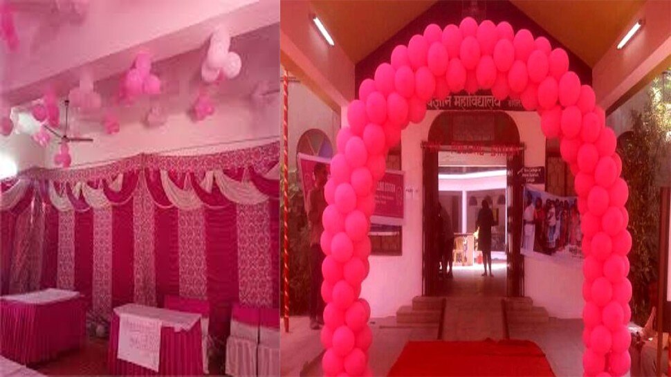 'Pink polling station' set up for women in connection with elections ...