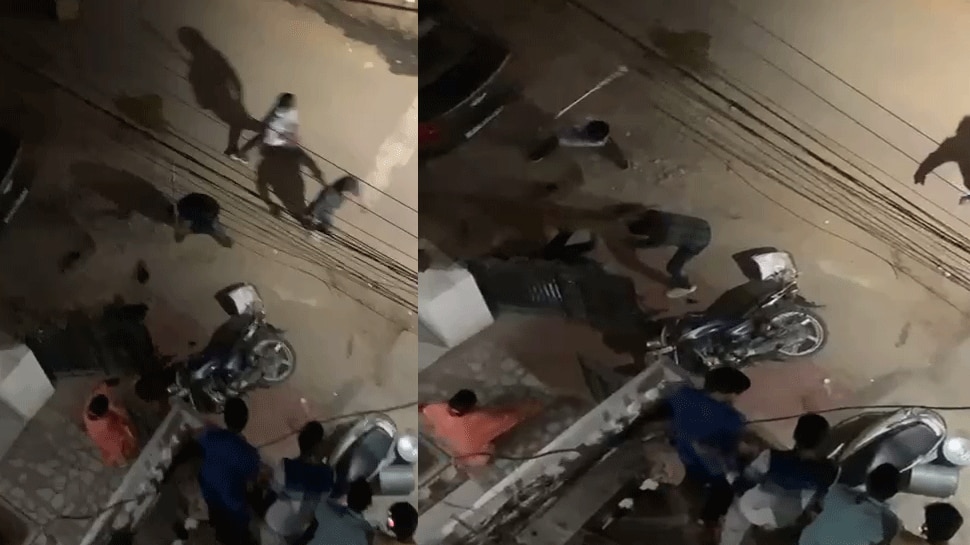 Complete footage of firing and deadly attack captured in CCTV Jaipur ...