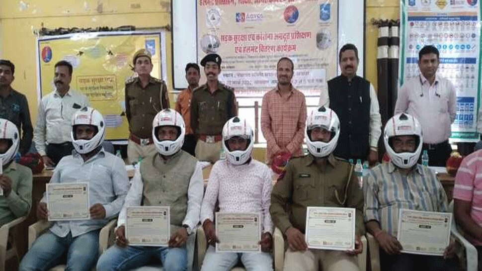Masuda: Dr. Virendra Singh Rathod gave road safety training was present ...