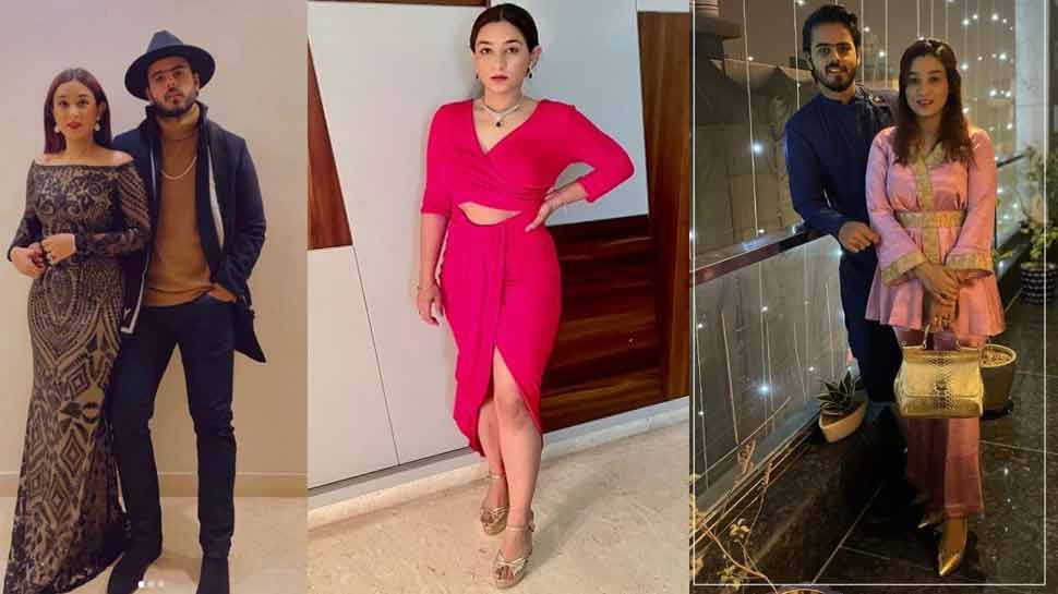 nitish rana beautiful wife photos saachi marwah fan of kkr ipl 2022 ...