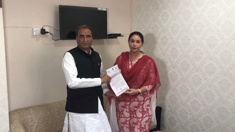 Diya Kumari MP from RTTC Dharmendra Rathod congratulated her on ...