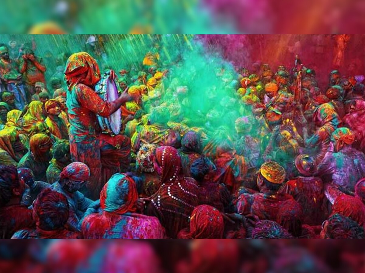 Holi celebration tradition of Donkey ride for son in law in Maharashtra Beed district | गधे पर ...