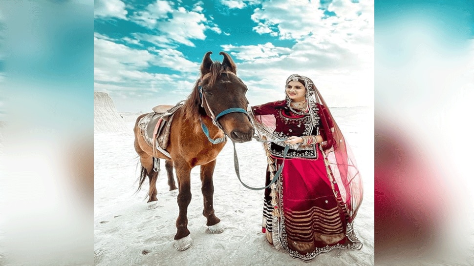 See Beautiful and Viral photos of Rajasthani social media influencer ...