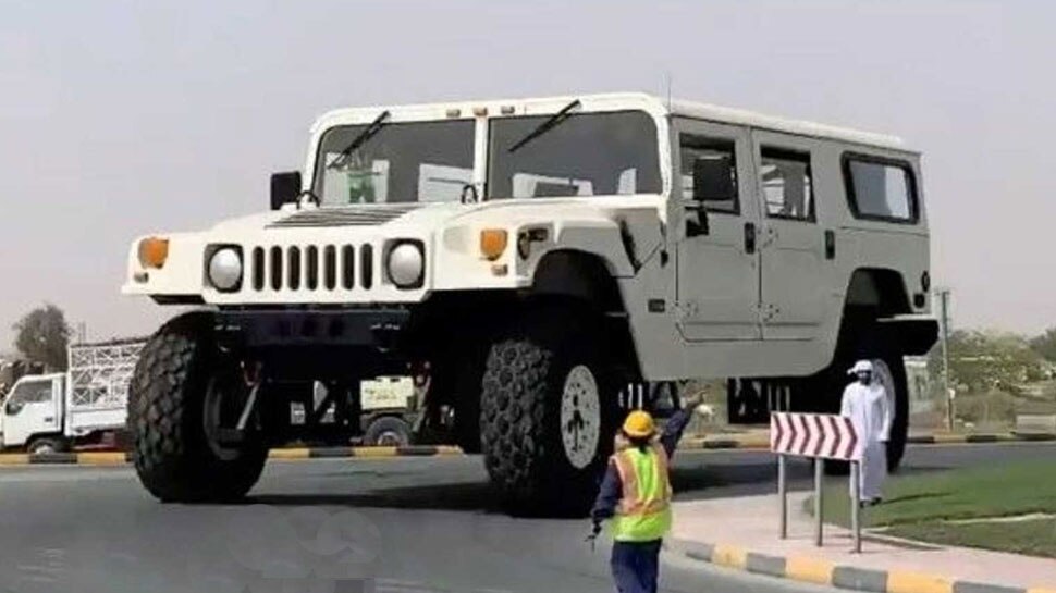 Worlds Biggest Hummer H1 SUV Owned By Rainbow Sheikh Appeared On Social ...