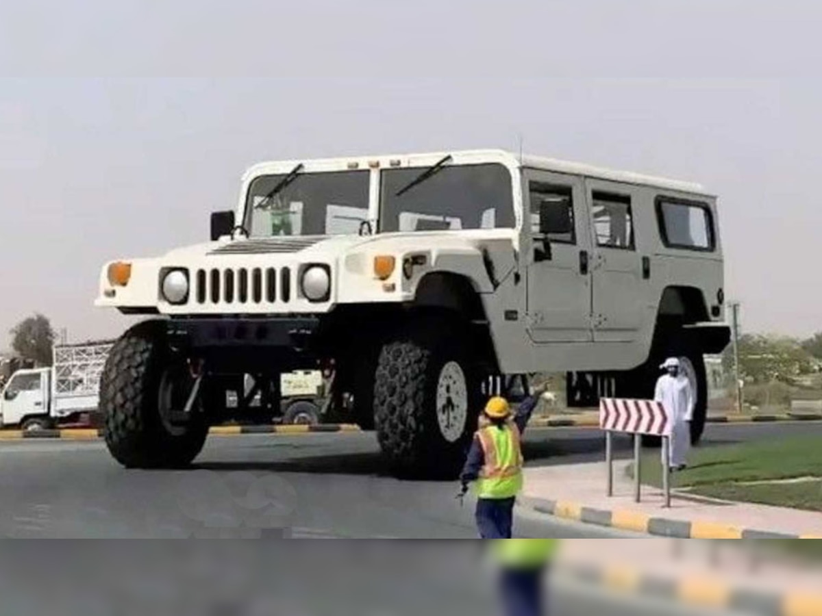 Worlds Biggest Hummer H1 SUV Owned By Rainbow Sheikh Appeared On Social ...