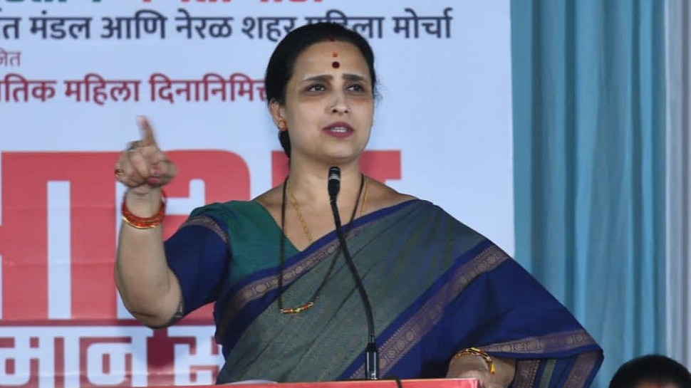Bjp leader Chitra Wagh furious over inclusion of rubber model of ...