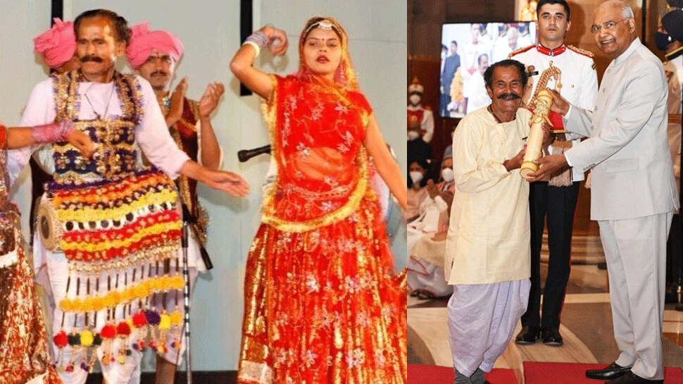 Bundelkhand famous Rai dance artist Ram sahay Pandey got Padma Shri ...