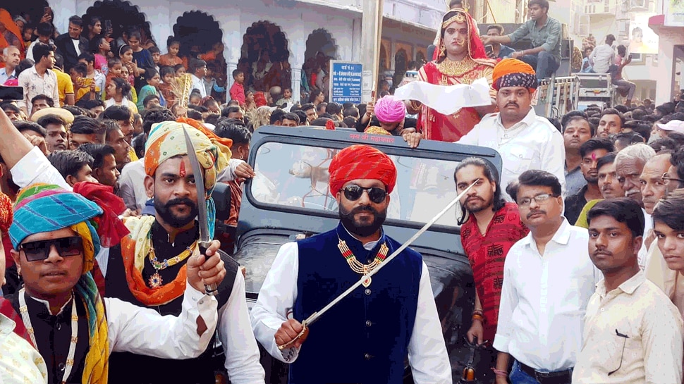 Nhan Lokotsav concludes in Kota Sangod ride of emperor | कोटा के संगोद ...