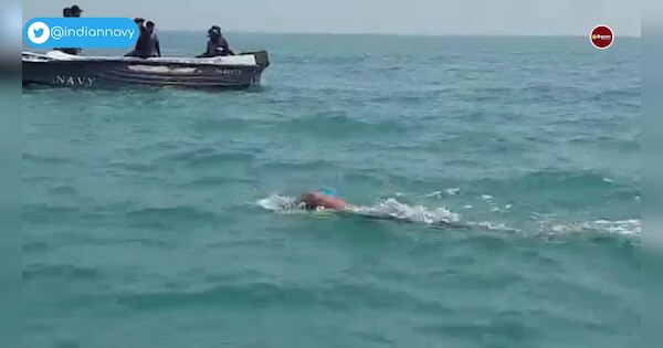 autism para swimmer jiya rai make history by crossing palk strait ...