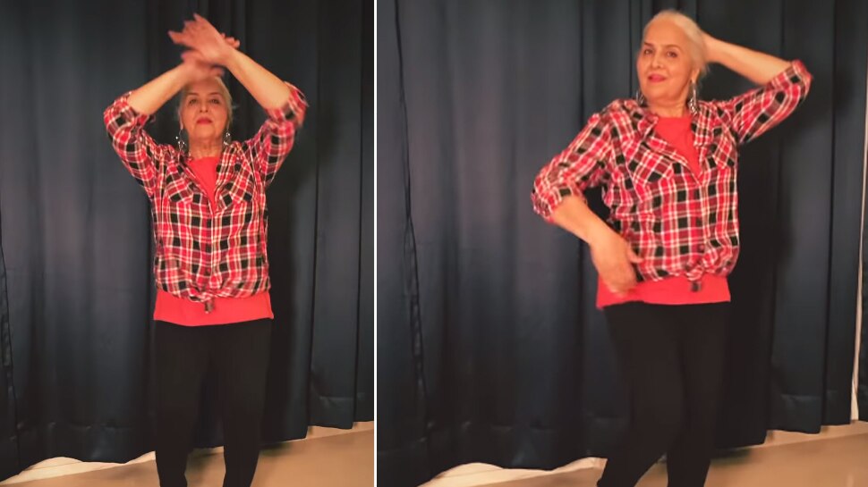 Viral Video: dancing dadi in South Indian style people gave amazing ...