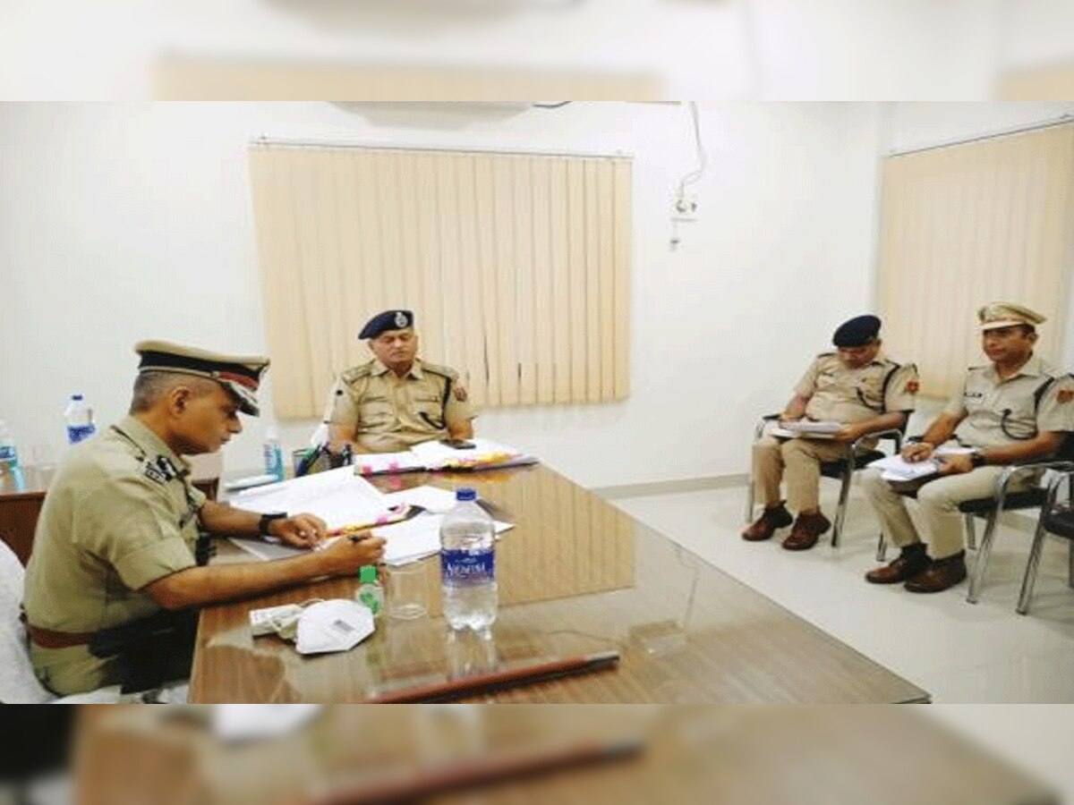 Jaipur IG Umesh Chandra Dutta inspected DSP office gave guidelines ...