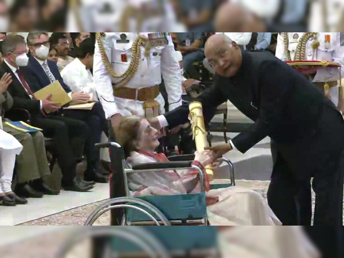 padma awards 2022 padma award ceremony organized at rashtrapati bhavan ...