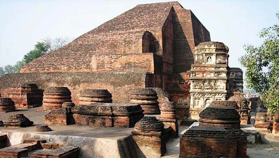 Nalanda University 9 storey building such was the Nalanda library which ...