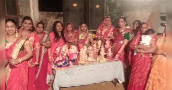 Gangaur 2022 festival being celebrated with pomp from Sardarshahar of ...