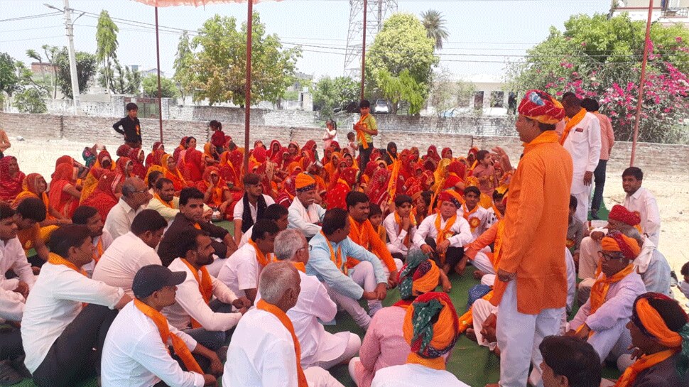 Gurjar Gaur Brahmin Seva Sansthan celebrated this festival after two years | Chaksu: दो वर्ष के ...