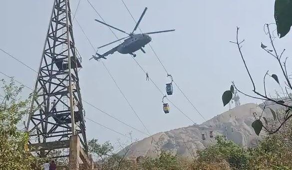 Ropeway Accident know about deoghar cable car length Hight specialty ...
