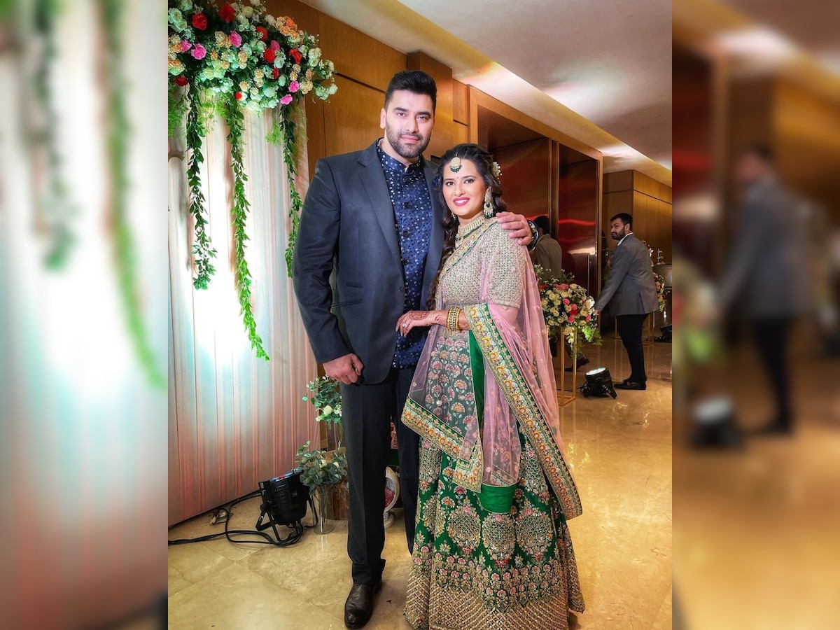 shershaah fame nikitin dheer and pregnant wife kritika sengar baby bump ...