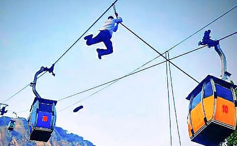 Deoghar Ropeway Rescue operation over army saved lives stuck in cable ...