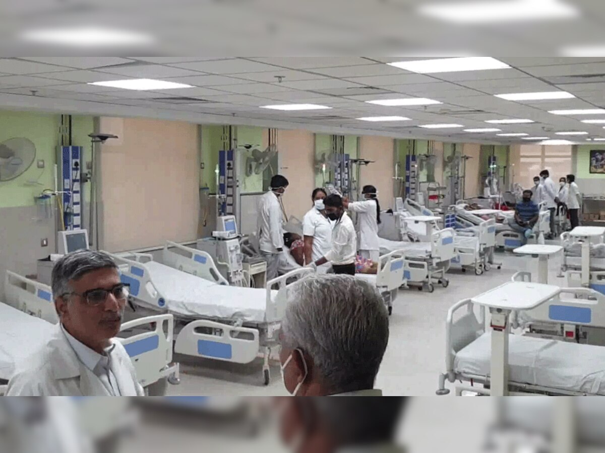 New super specialty block built near Trauma Center of SMS Hospital ...