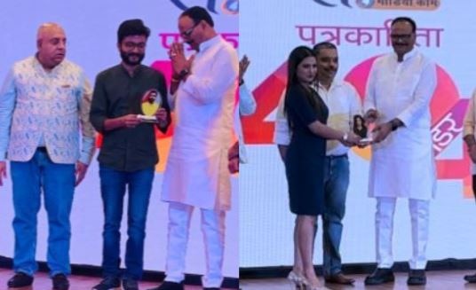 zee hindustan digital editor amit singh and associate producer laveena ...