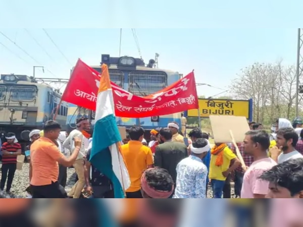 coal transport affected Protest against railway in Bijuri Anuppur over ...