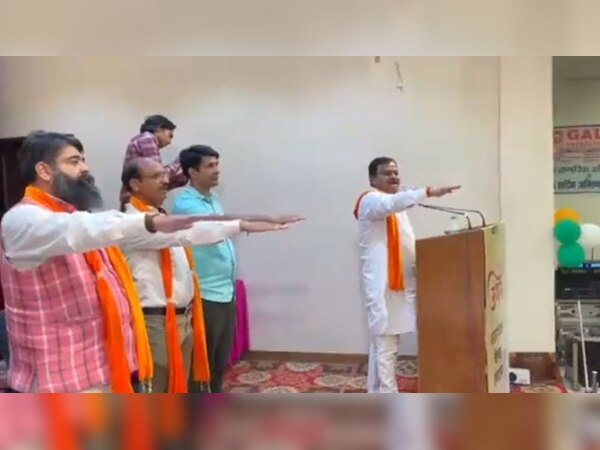 Bjp mla aseem goel took oath to make india hindu rashtra ambala haryana ...