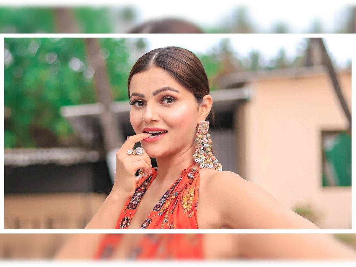 Rubina Dilaik strong wind make Rubina uncomfortable posing for the ...