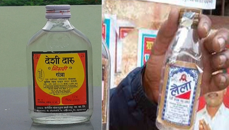 Two bike rider smugglers arrested with 100 bottles of Desi liquor | 100 ...