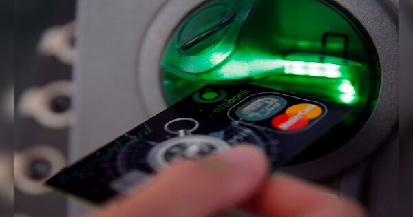 atm cash withdrawal when you use atm focus on green light for safe ...