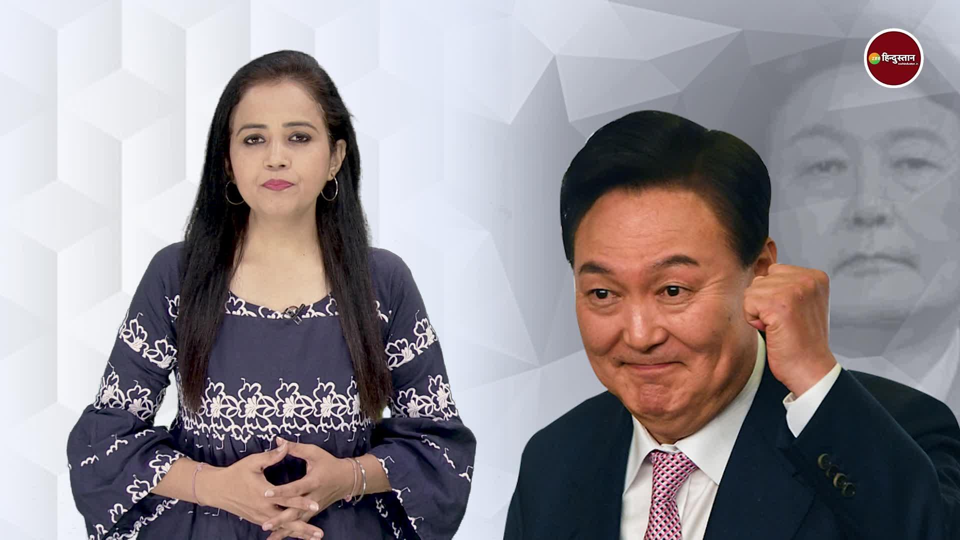 New President of South Korea Yoon Suk Yol over North Korea Kim Jong Un ...