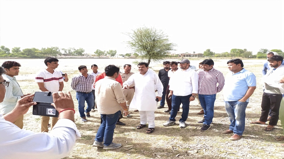 Chaksu MLA Solanki visited various places took stock of development ...