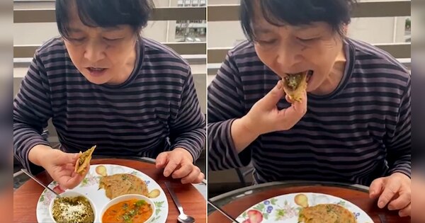 Viral Video, Japanese grandmother, paalak Paneer, Mix Veg, nisha zaveri ...