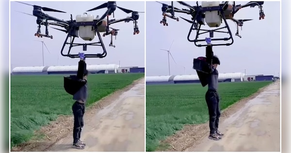 This big drone can fly humans comfortably big drone viral video | Giant ...