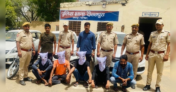 Daulatpura police exposed the gang who robbed on the highway | दौलतपुरा ...