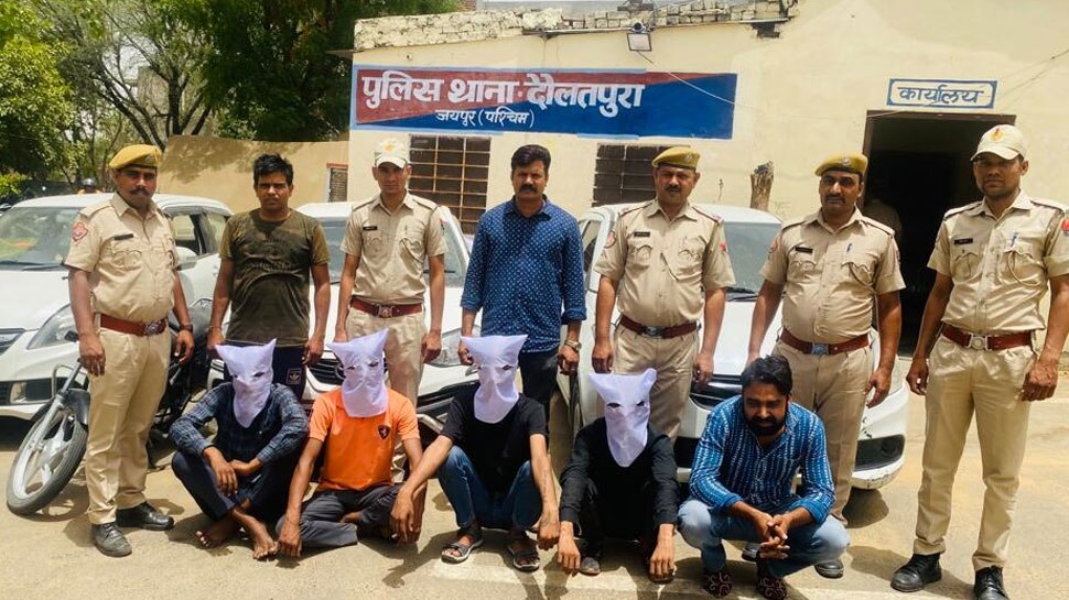 Daulatpura police exposed the gang who robbed on the highway | दौलतपुरा ...