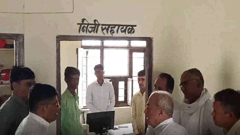 Minister Sukhram Bishnoi took review meeting took progress report of public problems | Sanchore ...