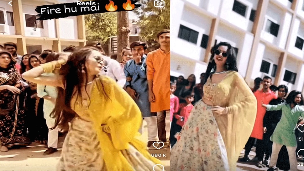 Viral Video Instagram Reel with Bold Dance Moves on Pushpa Songs Oo ...