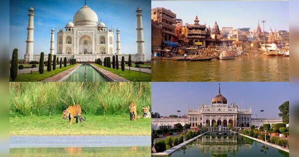 UP beauty enhances historical heritage here visit Agra lucknow varanasi ...