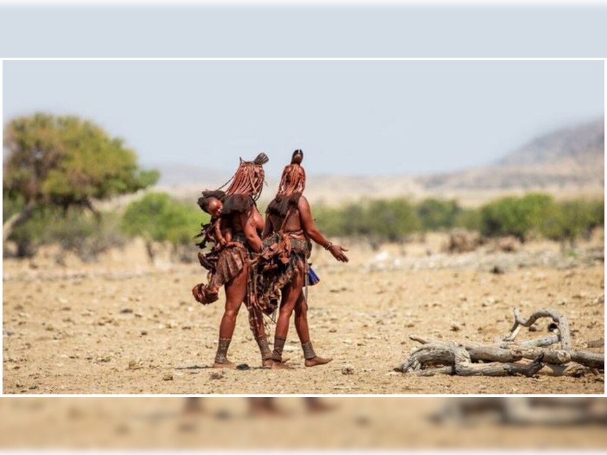himba tribe namibia africa women traditions of tribal people women take ...