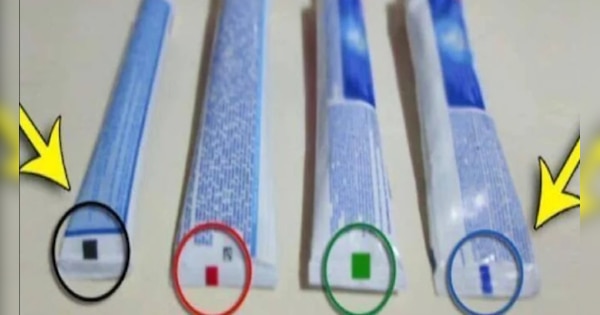 note these mark on Toothpaste before buying know the meaning of ...