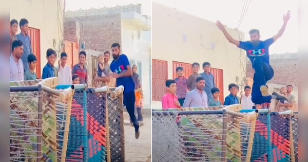 trending video on social media stunt viral stuntmen and users surprised ...