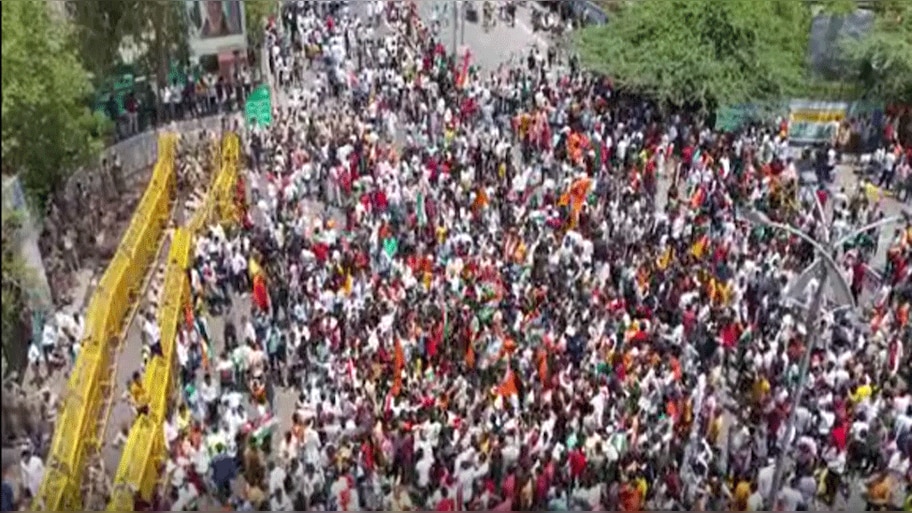 Hindu Sakal Samaj took out peace march all markets remained closed for ...