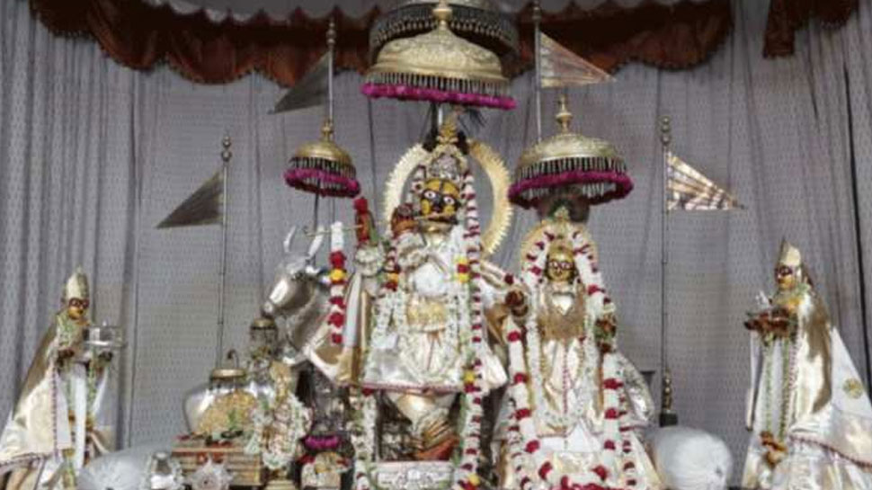Rath Yatra festival in Govinddevji temple Gaur Govind was sitting on a ...
