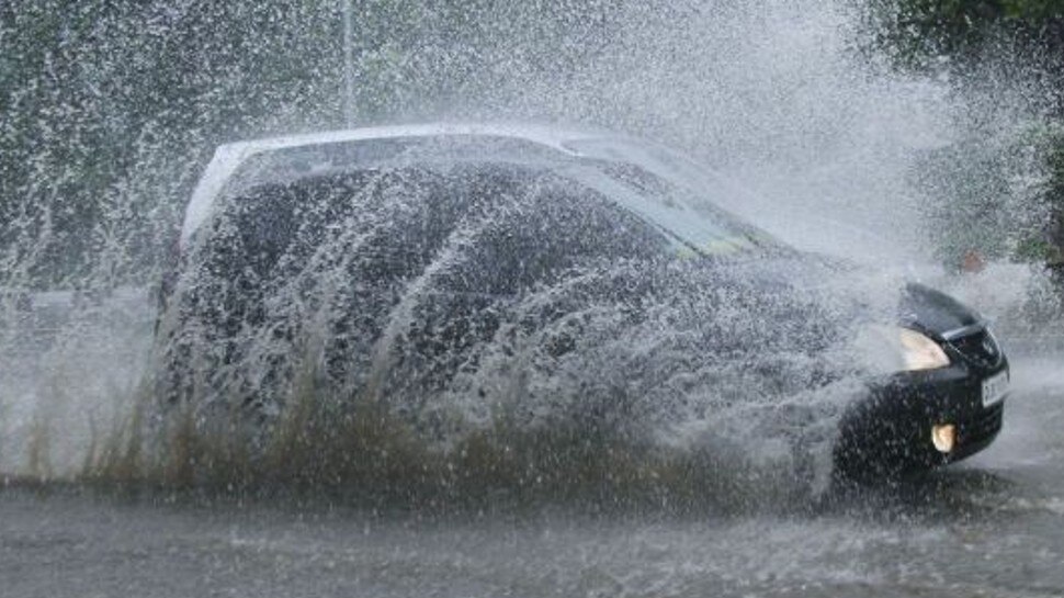 know how to drive car during heavy rain fall here with safety ...