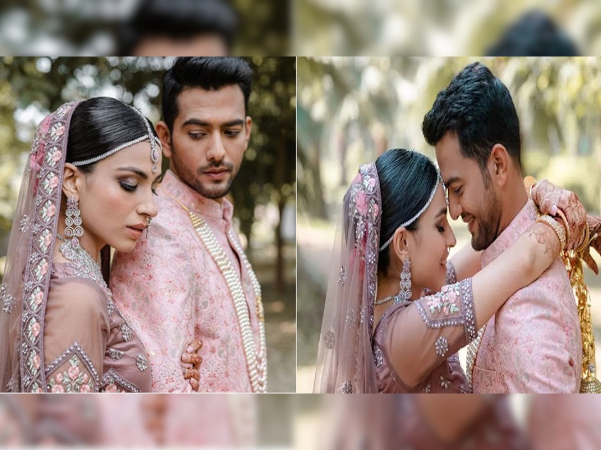 Unmukt Chand and his wife Simran Khosla love story romantice photoshoot ...