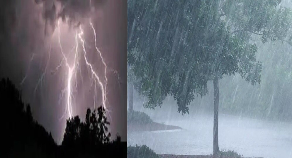 jharkhand weather update chance of thunderstorm with heavy rain high alert | Ranchi Weather News ...