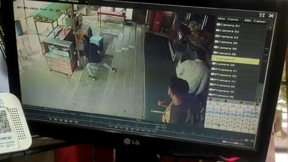 Firing in broad daylight over extortion BD Kalla reached spot | रंगदारी ...