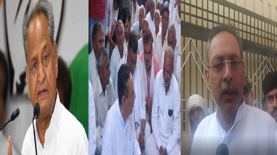 CM Ashok Gehlot had to send his minister Vishvendra Singh to persuade ...